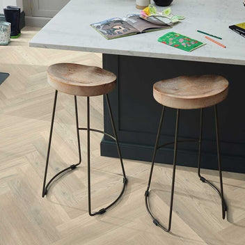 Karndean Art Select Basque Oak Gluedown Herringbone Luxury Vinyl SM-RL