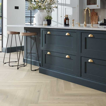 Karndean Art Select Basque Oak Gluedown Herringbone Luxury Vinyl SM-RL