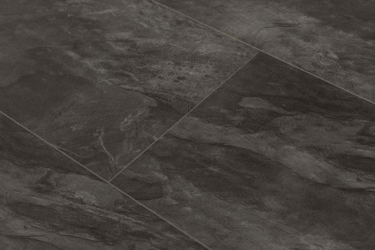 Krono Atlantic Nightfall Slate Tile Effect 8mm Laminate 8ORK389XLPP
