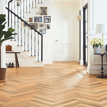 Karndean Art Select Prairie Oak Gluedown Herringbone LVT SM-RL20